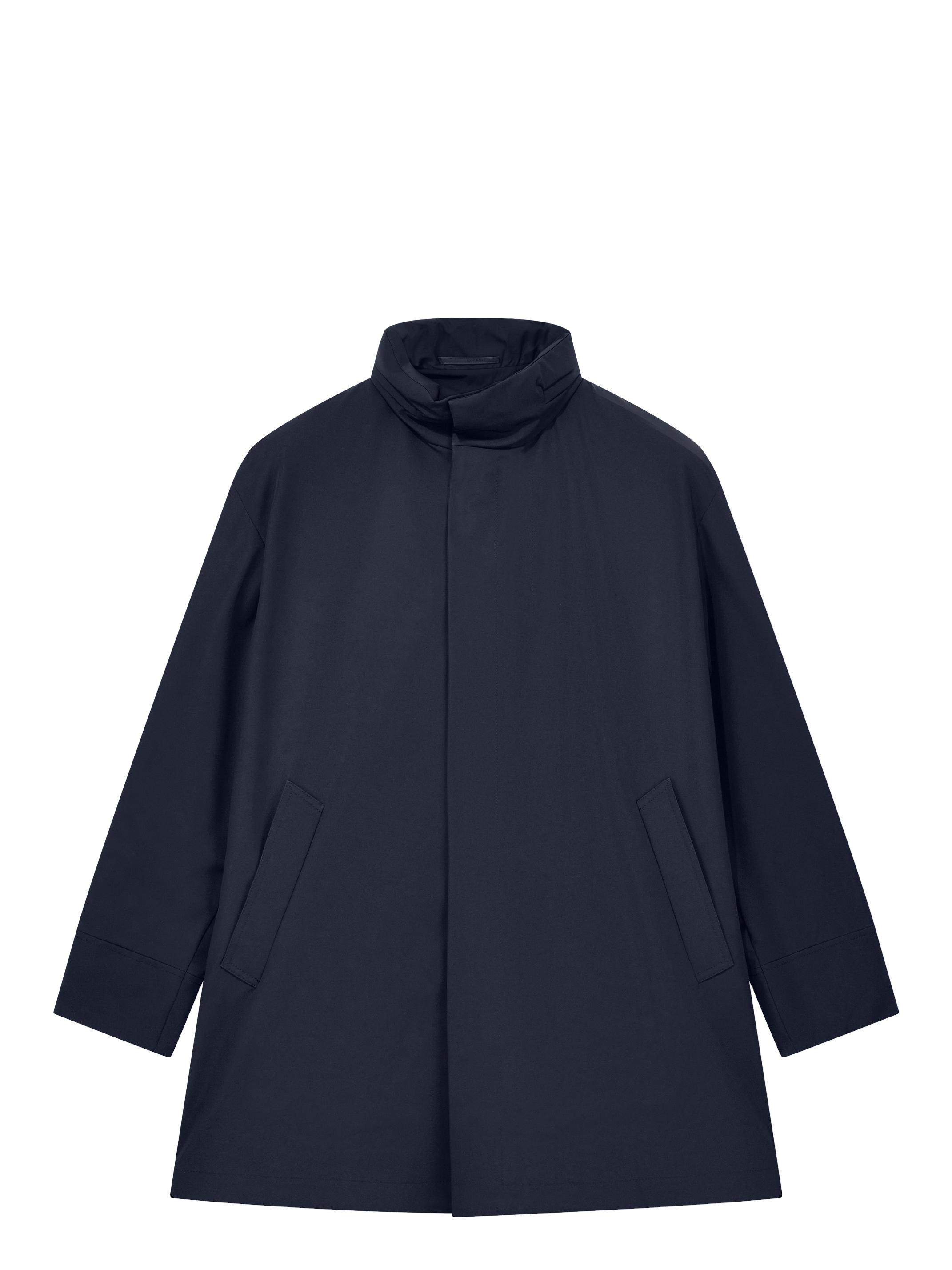 GIORGIO ARMANI Stretch Nylon Pea Coat